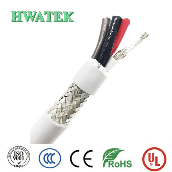 Bare Copper Stranded Shield Cable NOUL 6C × 18 AWG + 3C × 10AWG 300V ...