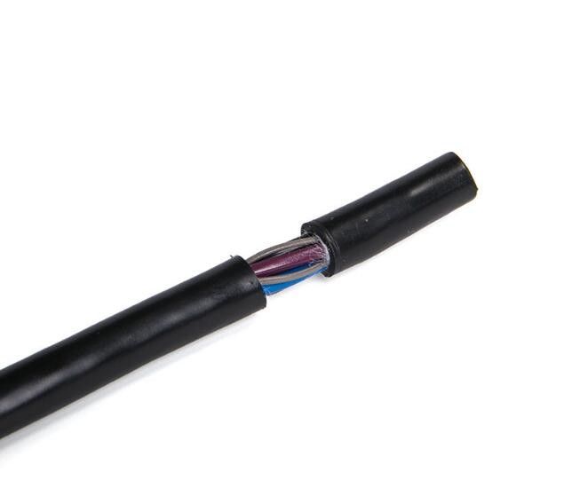 Electrical Multi Core Screened Drag Chain Cable Halogen Free MUD Resistant