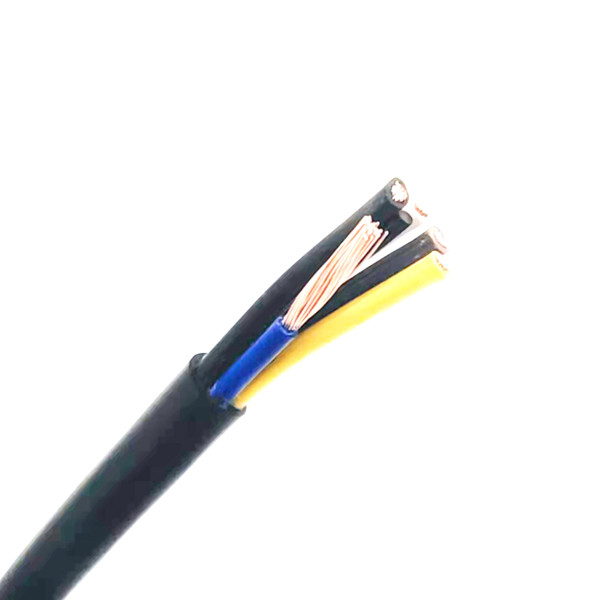 Bare Copper Stranded EV Charging Cable UL EVE 5C × 6mm2 + 1C × 0.5mm2 ...