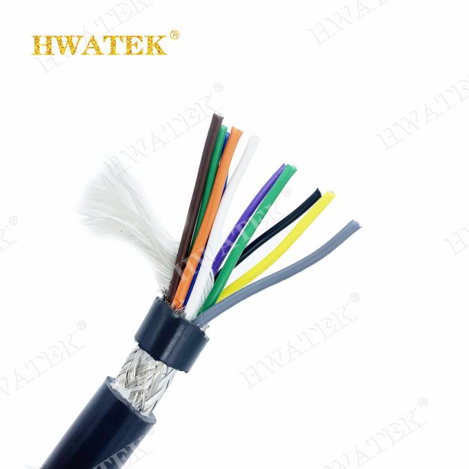 UL 2464 Tinned Copper Stranded Shield Multicore 20 P × 28 AWG SR PVC ...